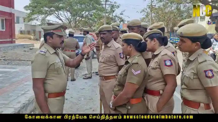 கோவையில் விடிய விடிய போலீஸ் சோதனை! - News Clouds Coimbatore